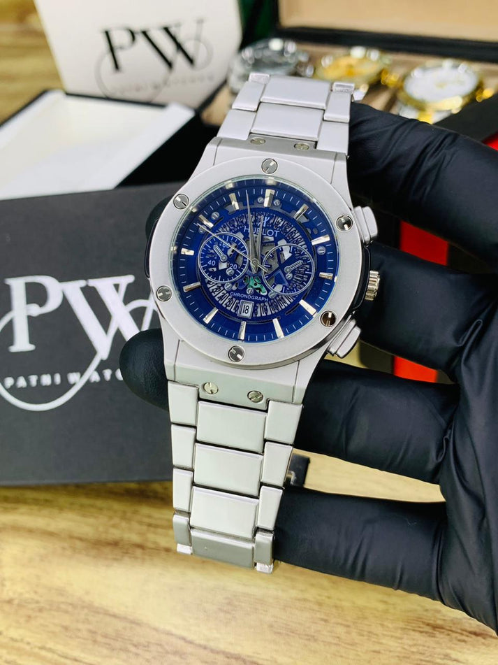 HB Model (Silver) - Patni Watches